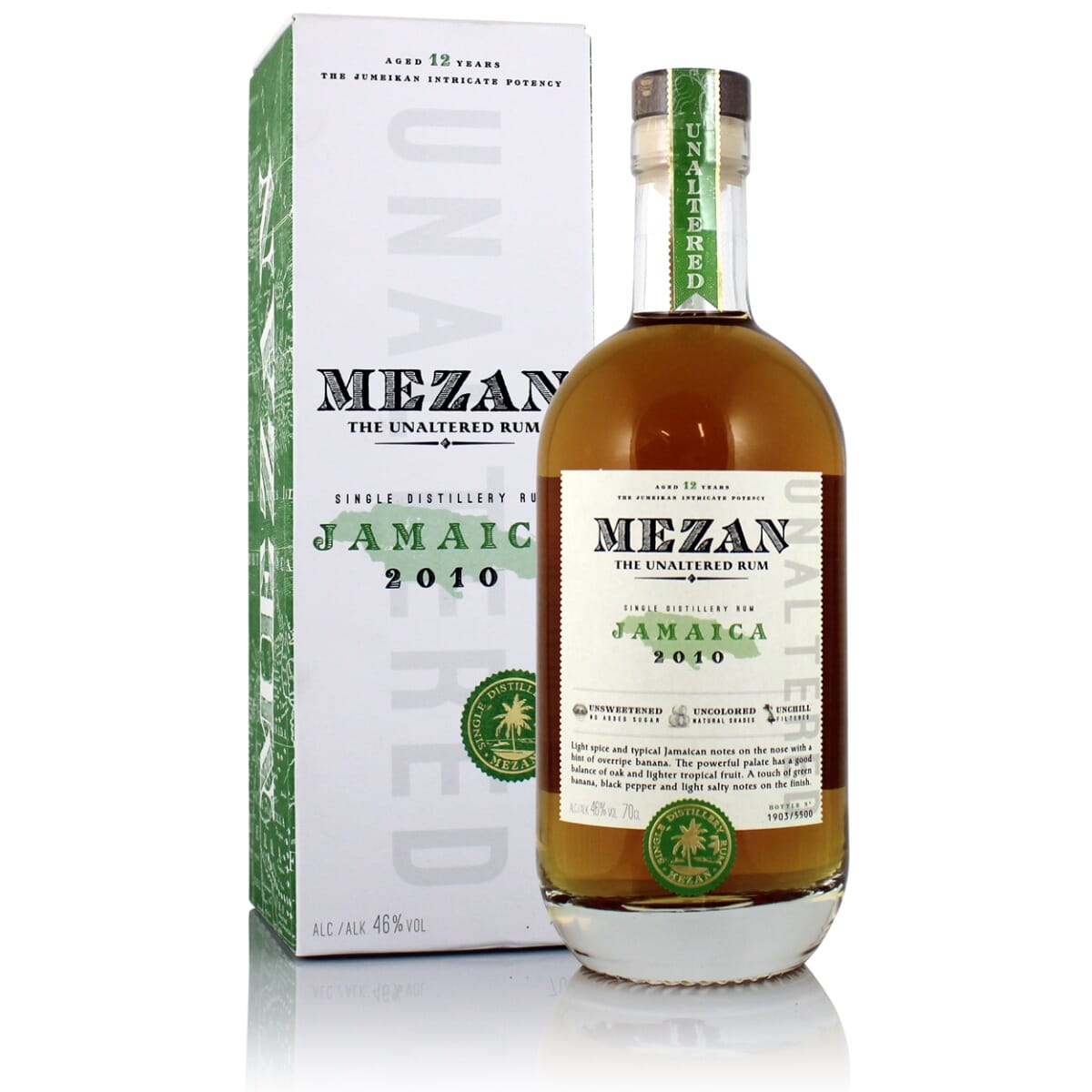 Moneymusk 2010 12 Year Old, Mezan Jamaican Rum