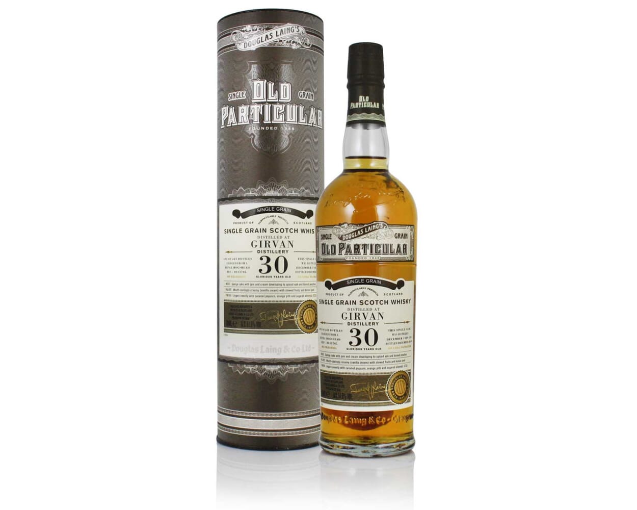 Girvan 1989 30 Year Old, Old Particular Cask #13705 Girvan 1989 30 Year Old, Old Particular Cask #13705
