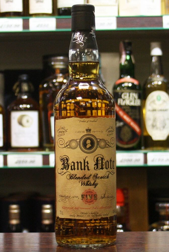 Bank Note 5 Year Old Blended Scotch Whisky