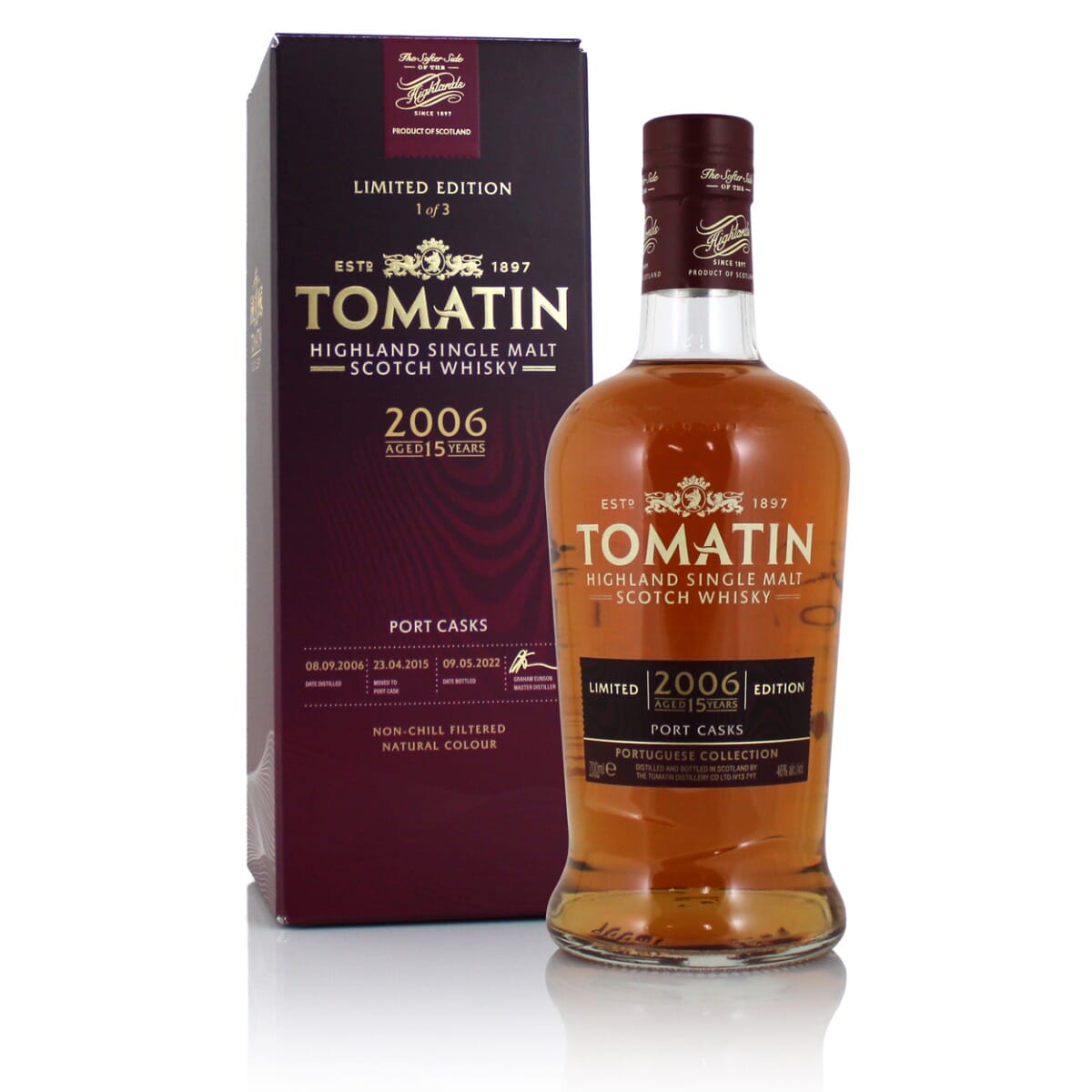Tomatin 2006 15YO Port Casks, The Portuguese Collection