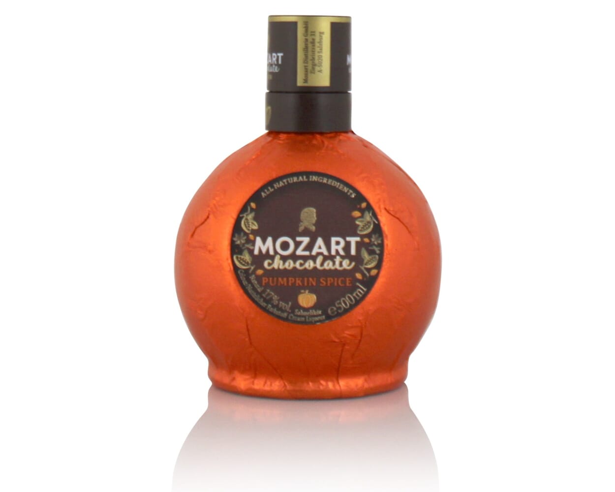 Mozart Pumpkin Spice Chocolate Liqueur