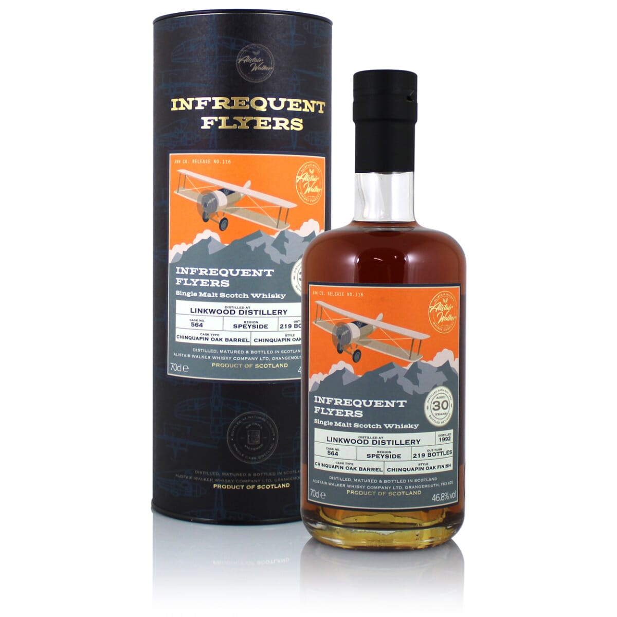 Dumbarton 1997 26 Year Old, Infrequent Flyers Cask #174